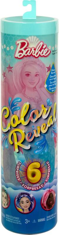 Ken & Barbie #HRK12 _ 創意系列芭比娃娃 _ 泡水盲盒 _ 2024 芭比驚喜造型 - 變色髮美人魚 | 露天市集 | 全 ...