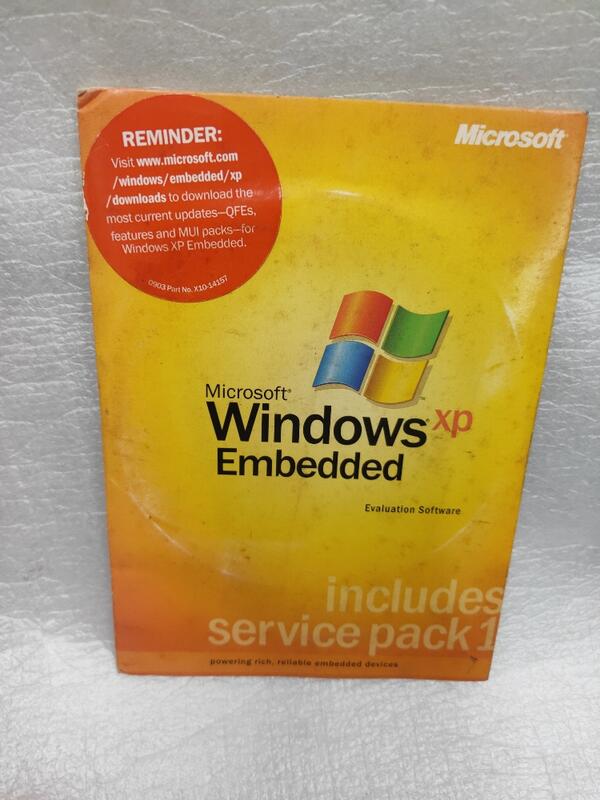 【電腦零件補給站】Microsoft Windows XP Embedded 英文版 嵌入式作業系統 | 露天市集 | 全台最大的網路購物市集