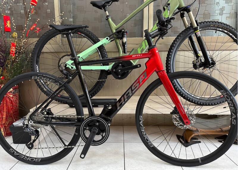 三重新鐵馬 HASA EFR1 平把公路電輔車 電力輔助自行車 中置電機／14AH電池（100KM） | 露天市集 | 全台最大的網路購物市集