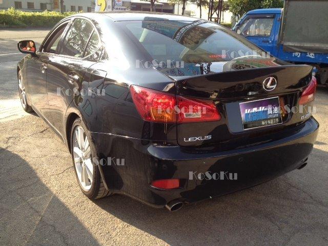 KoSoKu高速空力技研】% LEXUS IS250 wald 大壓尾 尾翼 空力套件 ~*實車改裝 *~ | 露天市集 | 全台最大的網路購物市集