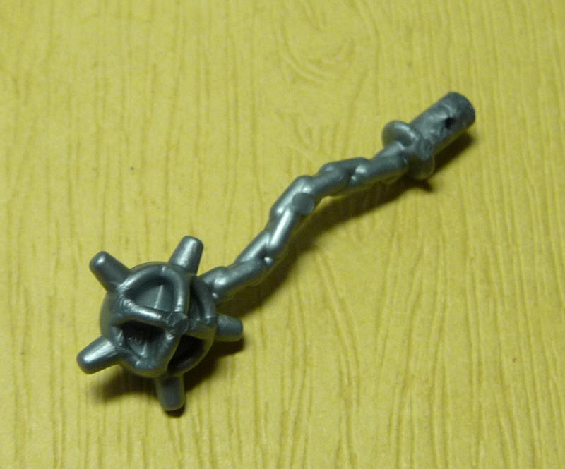 【小荳樂高】LEGO 平光銀色 流星鎚 流星錘 鍊錘 Spiked Flail 59232 | 露天市集 | 全台最大的網路購物市集