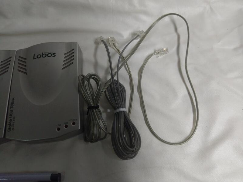 (V33)兩台合售~Lobos SkyMe USB TelBox 網路電話盒~僅檢測可過電/售出不退~ | 露天市集 | 全台最大的網路購物市集