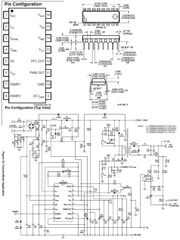 FAIRCHILD FAN4800IN (PFC+PWM) 功率因數修正 IC DIP-16 | 露天市集 | 全台最大的網路購物市集