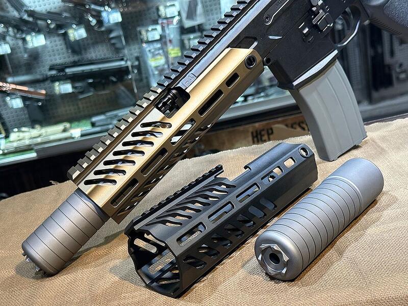 MCX RATTLER SD樣式 魚骨與消音器組 APFG VFC | 露天市集 | 全台最大的網路購物市集