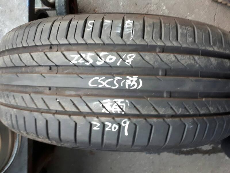 阿傑 接近落地胎 2022年 胎深6.3mm 225/50/18 馬牌 CSC5 防爆胎 有1條 1條1400 | 露天市集 | 全台最大的網路購物市集