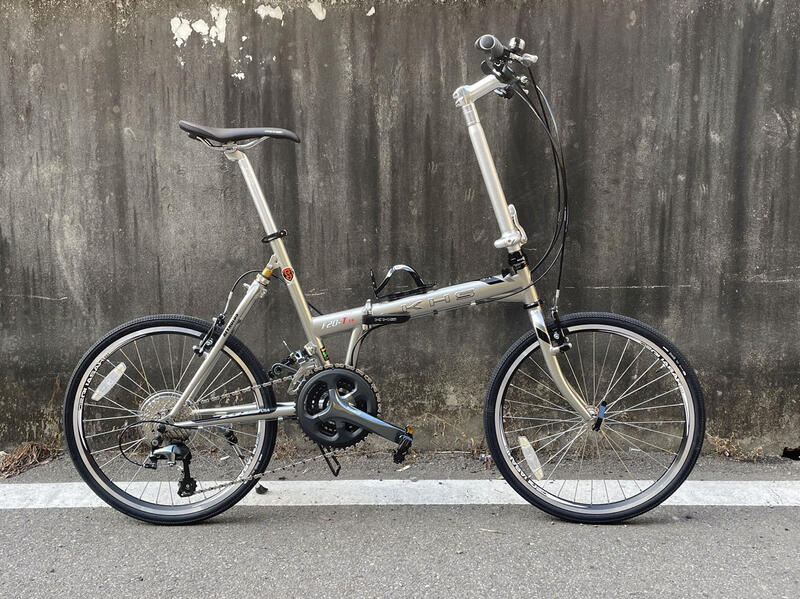 ~騎車趣~KHS F20-T3FB 451 折疊車 加大摺疊車 180CM以上適用 小折 小摺 SHIMANO TIGR | 露天市集 | 全台最大的網路購物市集