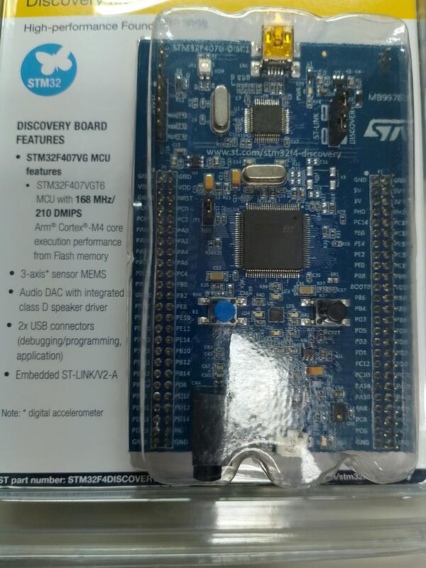 STM32F407G-DISC1 ,EVAL KIT STM32F DISCOVERY | 露天市集 | 全台最大的網路購物市集