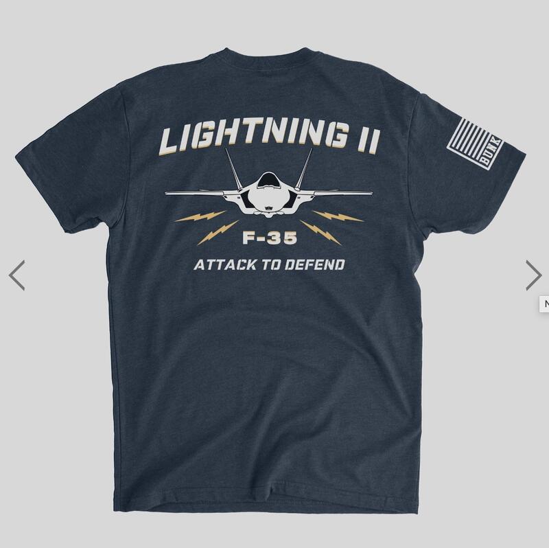 美國原裝進口BUNKER 27 F-35 T-Shirt（現貨 | 露天市集 | 全台最大的網路購物市集