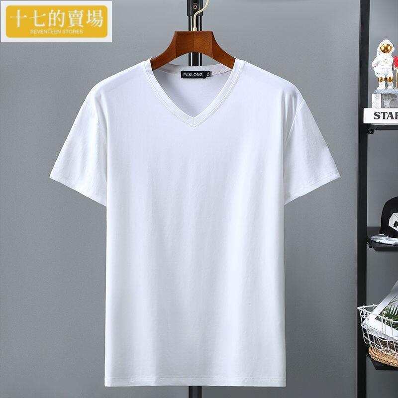 4XL-12XL 莫代爾T恤 大尺碼男裝 大尺碼上衣 大尺碼T恤 大尺碼休閒T恤 加肥加大莫代爾短袖t恤 男v領 | 露天市集 | 全台最大的網路購物市集