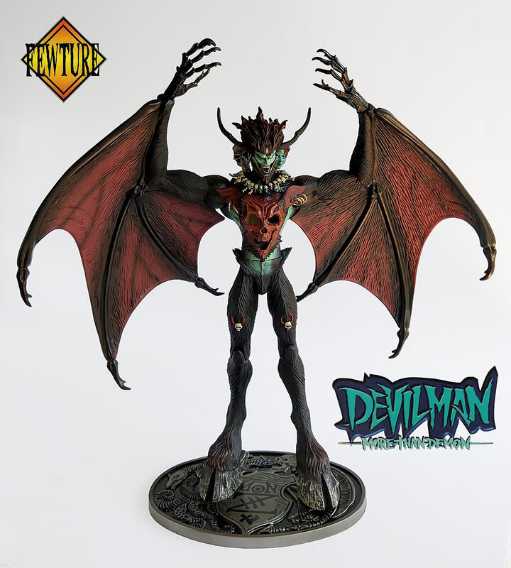 FEWTURE【惡魔人、DEVILMAN MORE THAN DEMON、韮澤靖、永井豪】03 ZENON 大魔王謝朗 | 露天市集 | 全台 ...