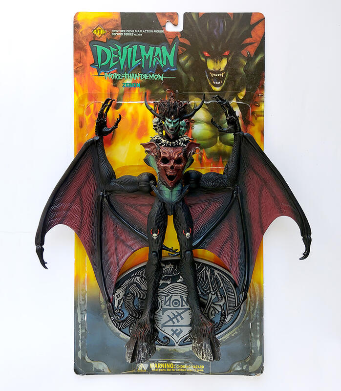 FEWTURE【惡魔人、DEVILMAN MORE THAN DEMON、韮澤靖、永井豪】03 ZENON 大魔王謝朗 | 露天市集 | 全台 ...