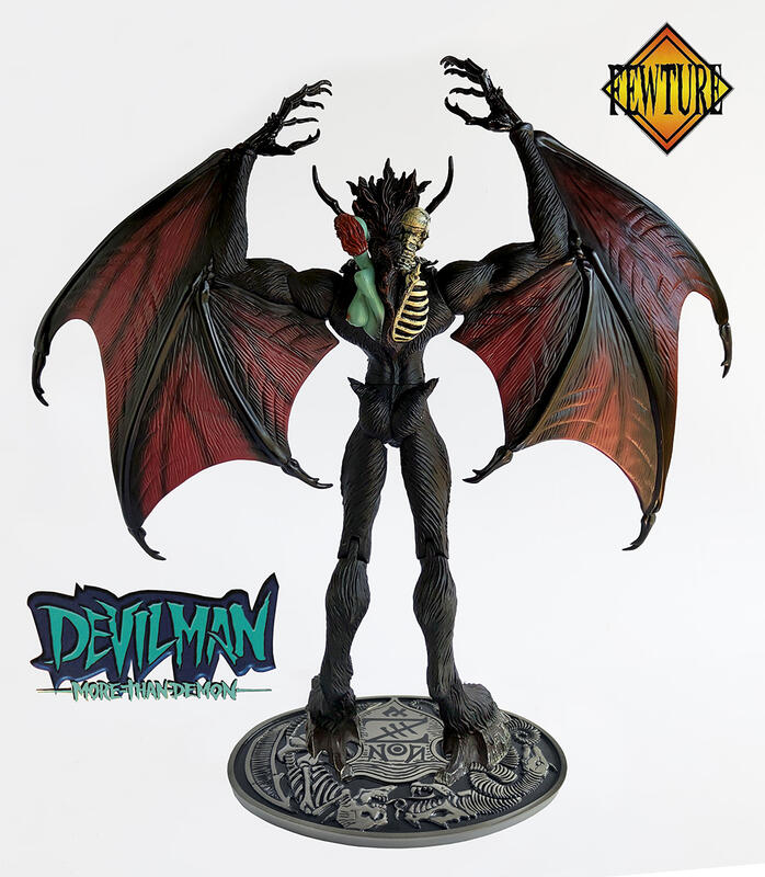 FEWTURE【惡魔人、DEVILMAN MORE THAN DEMON、韮澤靖、永井豪】03 ZENON 大魔王謝朗 | 露天市集 | 全台 ...