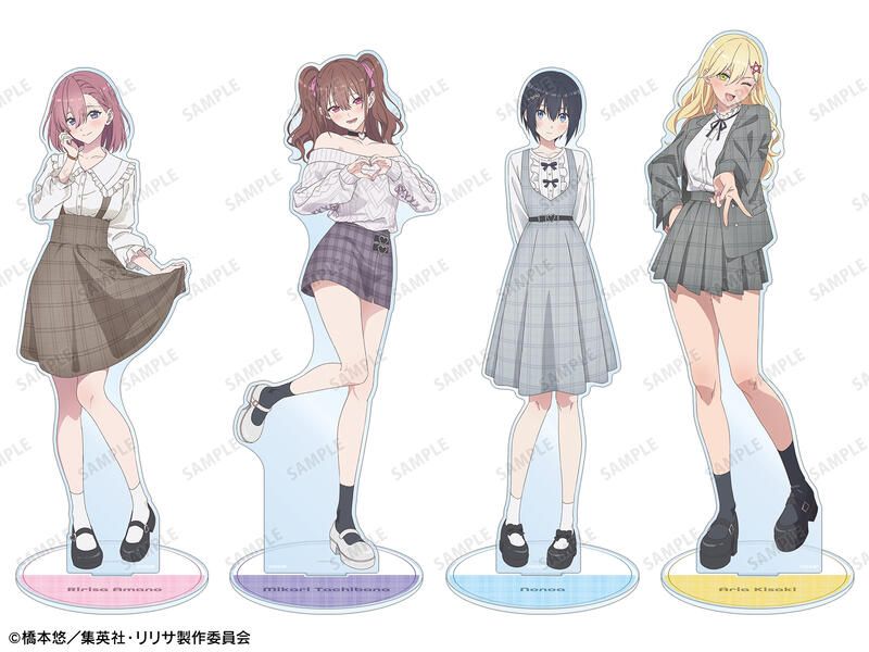 【怨念事務所】現貨 AMNIBUS 2.5次元的誘惑 格紋裝扮 特大壓克力立牌 4款分售 | 露天市集 | 全台最大的網路購物市集