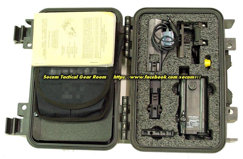 盒裝 AN/PAQ-4C 不可見光IR雷指器 雷射定標器(PEQ NVG NVD PVS SEAL M4 WA WE KJ SYSTEMA ...