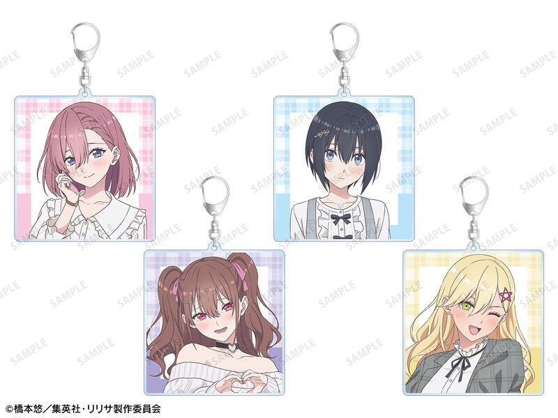 【怨念事務所】現貨 AMNIBUS 2.5次元的誘惑 格紋裝扮 大壓克力吊飾 4款分售 | 露天市集 | 全台最大的網路購物市集