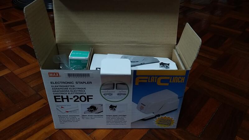 MAX EH-20F電動釘書機(全新品) | 露天市集 | 全台最大的網路購物市集