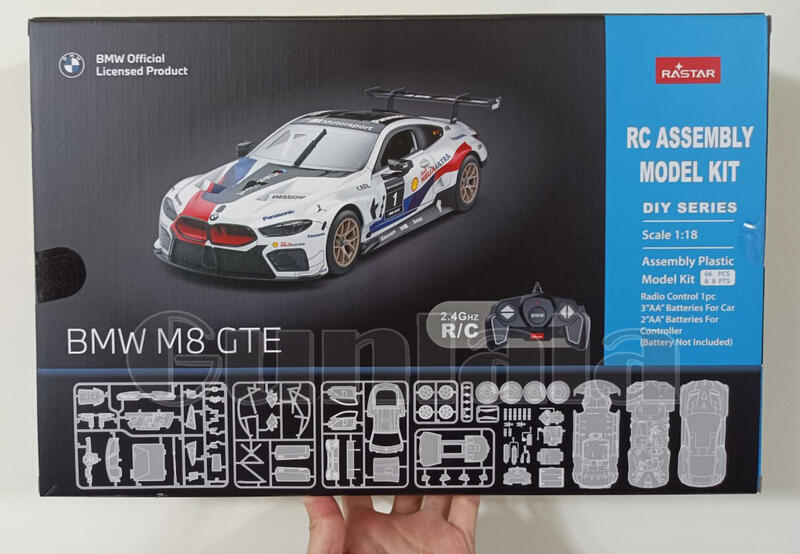 BMW M8 GTE 1:18 組裝遙控車 寶馬模型車 Grand Coupe G16 F91 F92 F93 G14 | 露天市集 | 全台 ...