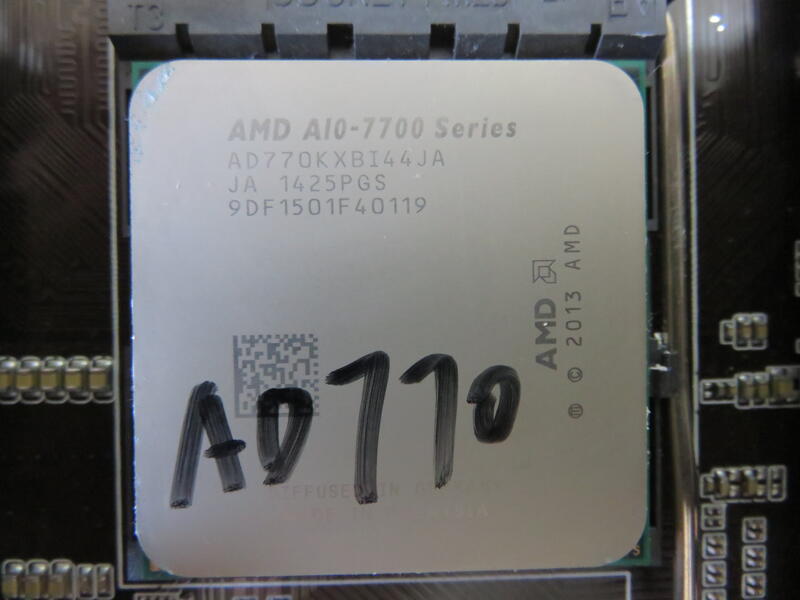 C.AMD CPU-A10系列 A10-7700K - AD770KXBI44JA 64位 3.4GHz直購價1180 | 露天市集 | 全台 ...