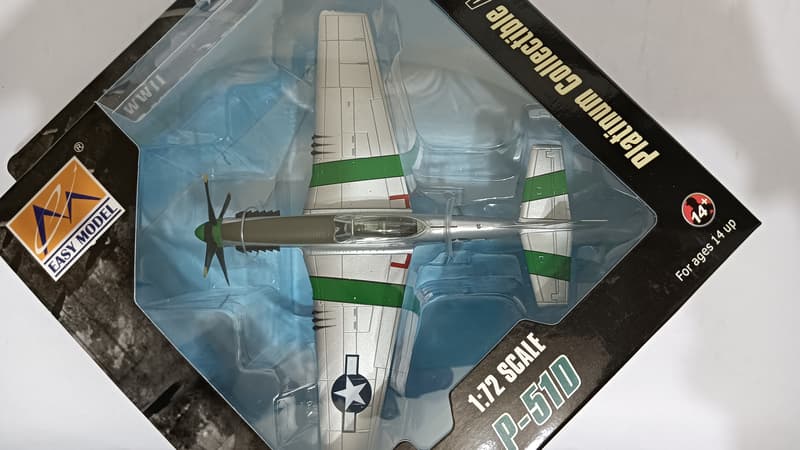 出清 1/72 P-51 D Mustang 野馬 二戰 名機 戰鬥機 EASY MODEL No.37292 綠條 | 露天市集 | 全台最 ...