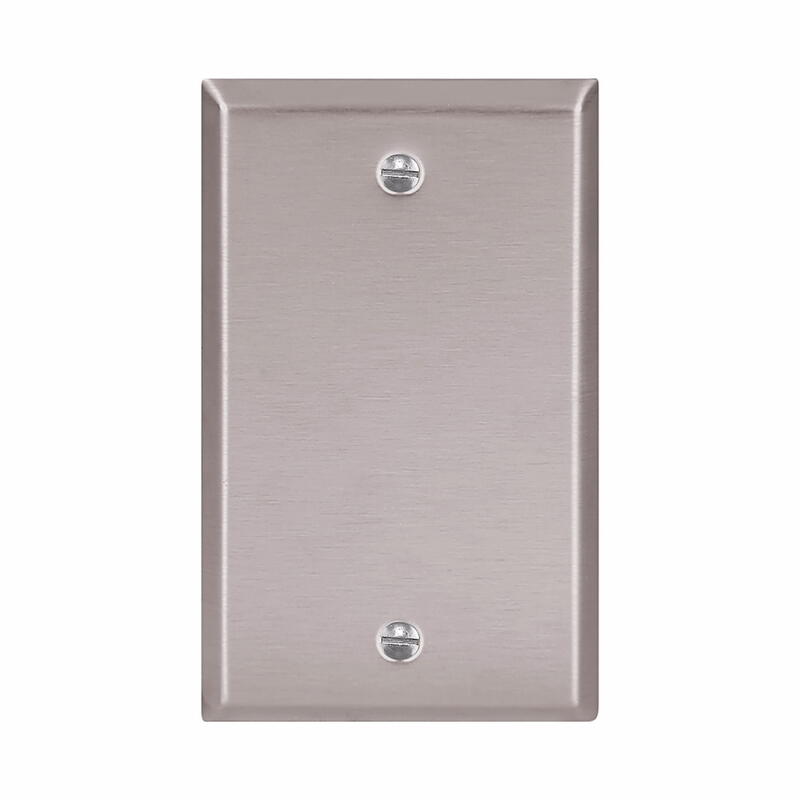 美國 COOPER 盲蓋白鐵蓋板＆面板 93151 (無孔插座&裝飾用)(同HUBBELL SS13)材質304SS | 露天市集 | 全台最 ...