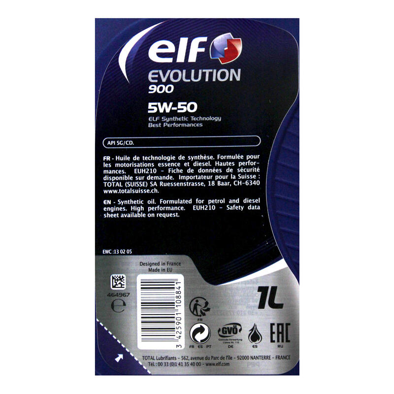 【易油網】elf EVOLUTION 900 5W50 合成機油 | 露天市集 | 全台最大的網路購物市集