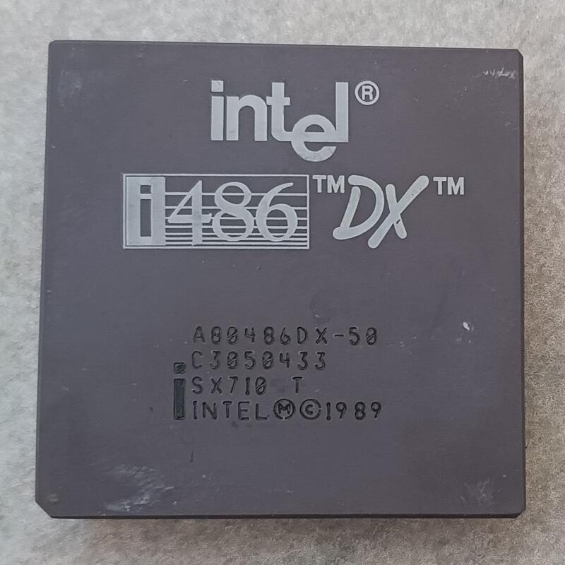 Intel i486 _ A80486DX-50_CPU_ 古董CPU處理器- (收藏用) | 露天市集 | 全台最大的網路購物市集