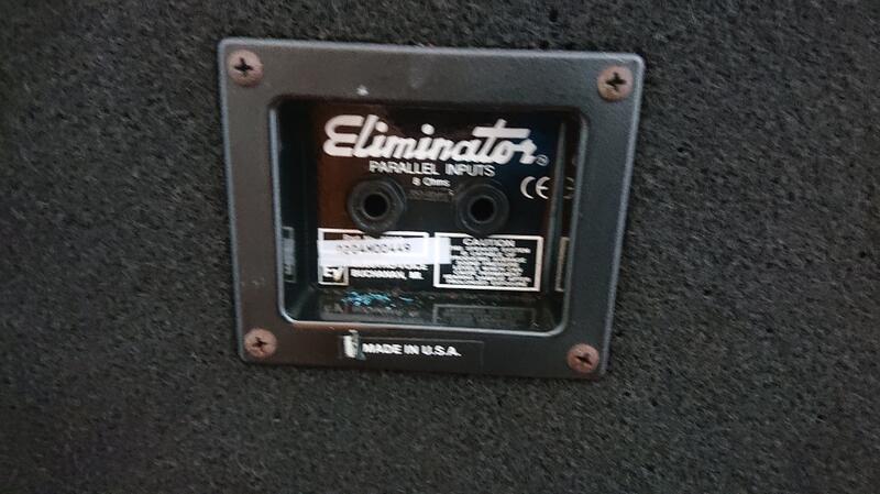 美國原裝喇叭 EV Eliminator i PA一對 監聽15吋喇叭 350w | 露天市集 | 全台最大的網路購物市集