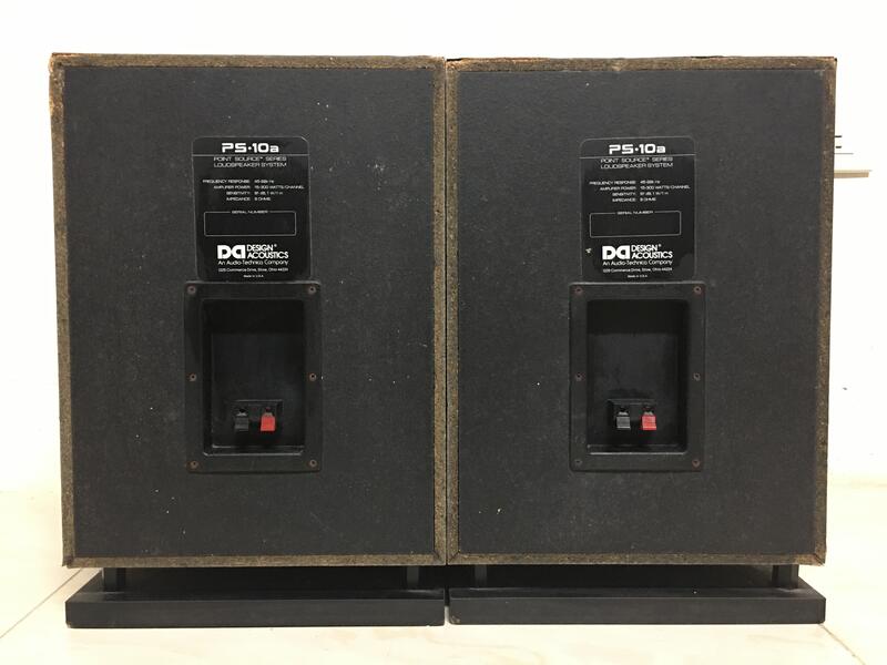 Design Acoustics PS10A 三音路古董書架，箱身算大，10吋低音震憾甜美 黑色~ | 露天市集 | 全台最大的網路購物市集