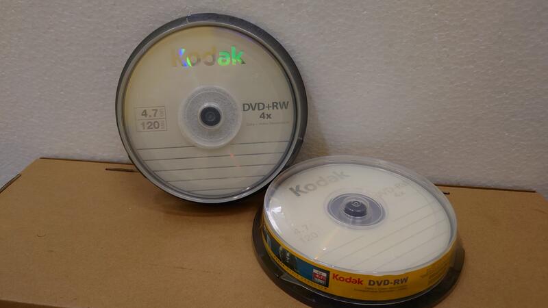 Kodak 柯達 DVD+RW 4X 燒錄片 (10片/桶) | 露天市集 | 全台最大的網路購物市集