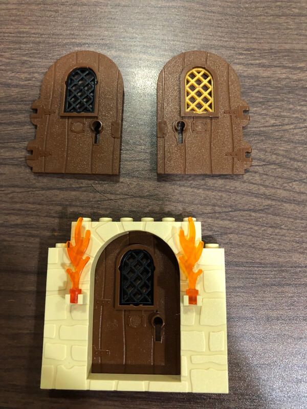 Lego 40241 樂高 海盜船城堡拱門 木門 Door 1x4x6 Window Keyhole | 露天市集 | 全台最大的網路購物市集