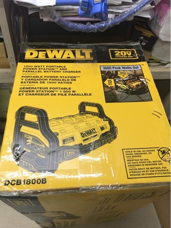 全新 得偉 DEWALT DCB1800 20V~60V通用 得偉 發電機 | 露天市集 | 全台最大的網路購物市集