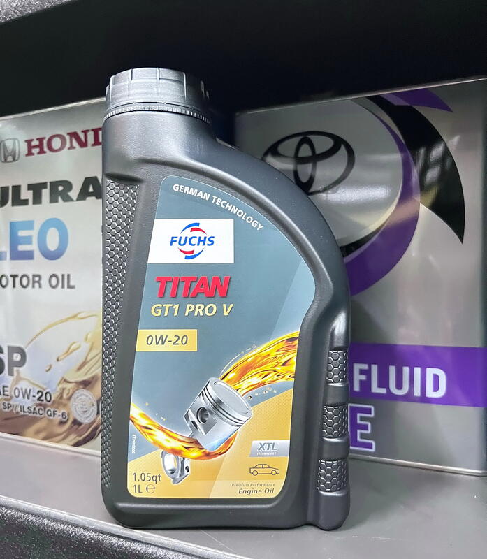 【油品味】FUCHS 0W20 TITAN GT1 PRO V XTL VOLVO VCC RBSO-2AE 機油 | 露天市集 | 全台最大 ...