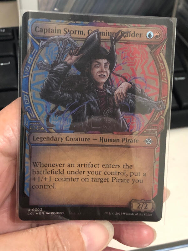 LCI 依夏蘭迷窟 Captain Storm, Cosmium Raide 英文 異圖閃 foil 魔法風雲會 MTG | 露天市集 | 全 ...