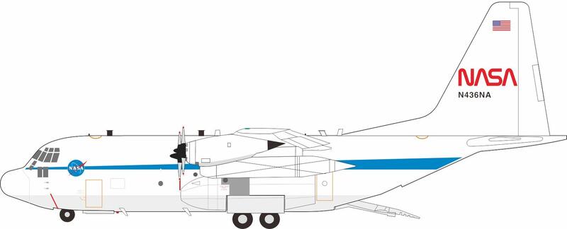 Inflight 200 美國太空總署 NASA Lockheed HC-130H N436NA 1:200 | 露天市集 | 全台最大的網路購物市集