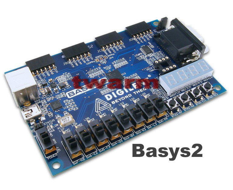 《德源科技》含稅 Basys2 Spartan3E FPGA開發板/學習板 Digilent Xilinx 91FPGA | 露天市集 | 全台最大的網路購物市集