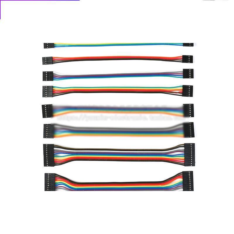 2P/3P/4P/5P/6P/7P/8P/9P/10P/12P/20P 雙頭杜邦2.54mm彩排線 X03877 | 露天市集 | 全台最大的網路購物市集