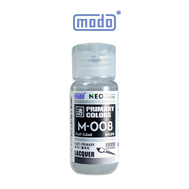 【modo摩多製造所】NEO M-008 M008 modo消光透明/30ML/模型漆｜官方賣場 | 露天市集 | 全台最大的網路購物市集
