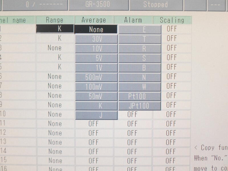 (HLFA-TDA) Keyence GR3500 16點 溫度 電壓 波型 無紙 記錄器 Recorder-特價2 | 露天市集 | 全台最 ...