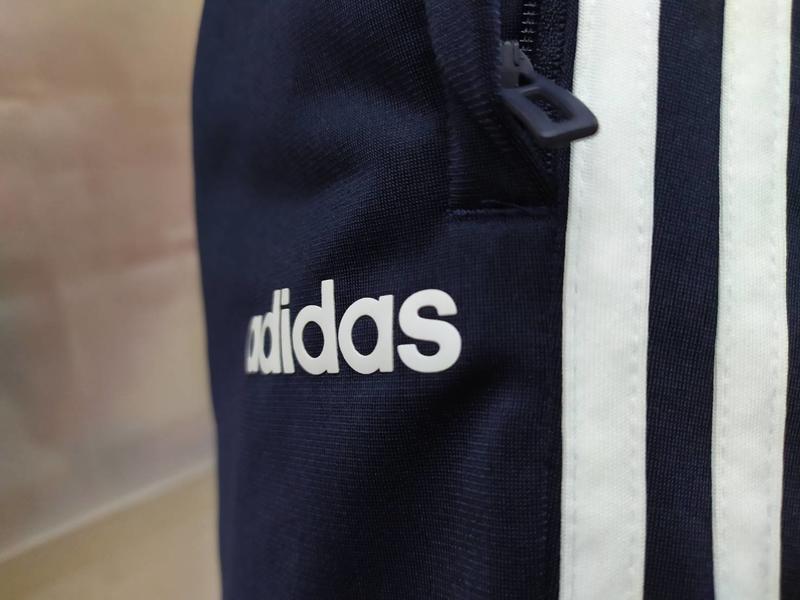 大自在 愛迪達 ADIDAS 長褲 口袋有拉鍊 深藍色 縮口褲 素面 大尺寸XS~XL DU0452 | 露天市集 | 全台最大的網路購物市集