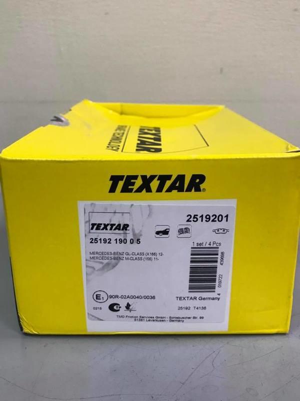 【小皮機油】TEXTAR 2519201 benz 前輪 煞車皮 對應 A0064203920 W166 ML GLE | 露天市集 | 全台 ...