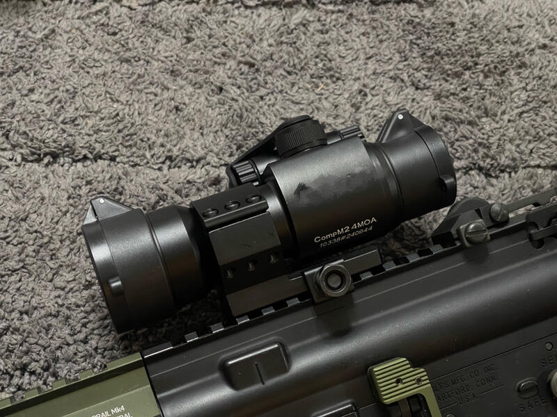 *現貨屋*悍武ap風格 Comp M2 內紅點 快瞄 低軌鏡座 紅膜 紅光 內紅點 mp5 xm177 | 露天市集 | 全台最大的網路購物市集