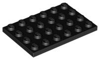 【磚樂】LEGO 樂高 3032 303226 Plate 4x6 黑色 薄板 | 露天市集 | 全台最大的網路購物市集