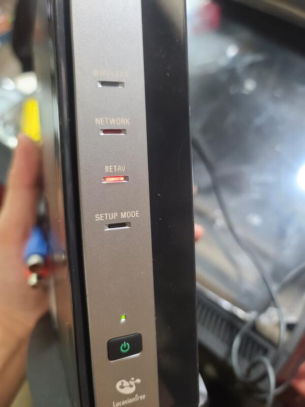 (Yong33) 早期 SONY LocationFree 行動影音站 /簡易測試可過電 /附原廠變壓器 | 露天市集 | 全台最大的網路購物市集