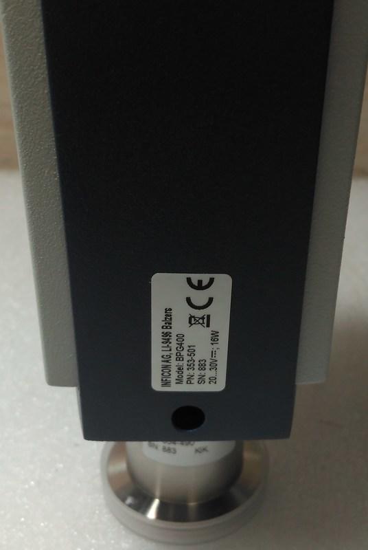 INFICON BPG400 Bayard-Alpert Pirani Vacuum Gauge | 露天市集 | 全台最大的網路購物市集