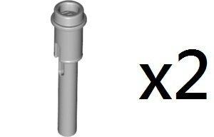 LEGO Light Bluish Gray Pin 1/2 2L 樂高淺灰色 圓棍長條飛彈兩個 4520320 | 露天市集 | 全台最大的 ...