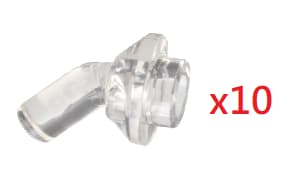 【磚樂】10個一組 LEGO樂高 65578 6510188 Posing Stand Bar 透明 人偶支撐架 | 露天市集 | 全台最大的 ...