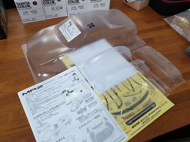 ABC Hobby 車殼 - TOYOTA MR2 (#67087) | 露天市集 | 全台最大的網路購物市集