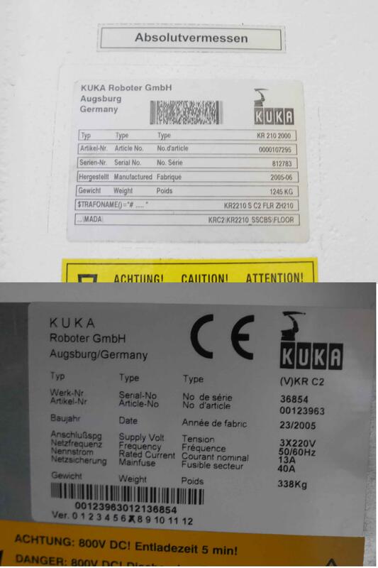(HLFA-EAI) KUKA KR C2 控制器 KR210 2000 6軸 機械手臂 Robot 220V 特價商品 | 露天市集 | 全 ...