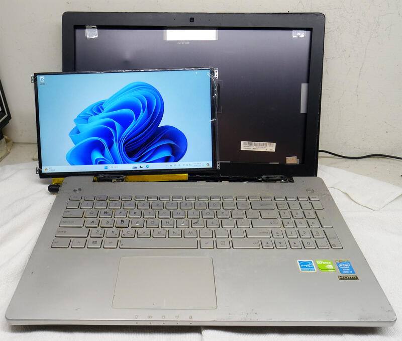 零件機Asus 華碩 N550J i7-4700HQ NVIDIA GeForce GT750M | 露天市集 | 全台最大的網路購物市集