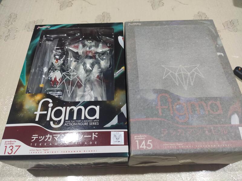 Figma 137+145 宇宙騎士 D-BOY 利刃+鐵加曼 二手便宜賣了!!! | 露天市集 | 全台最大的網路購物市集